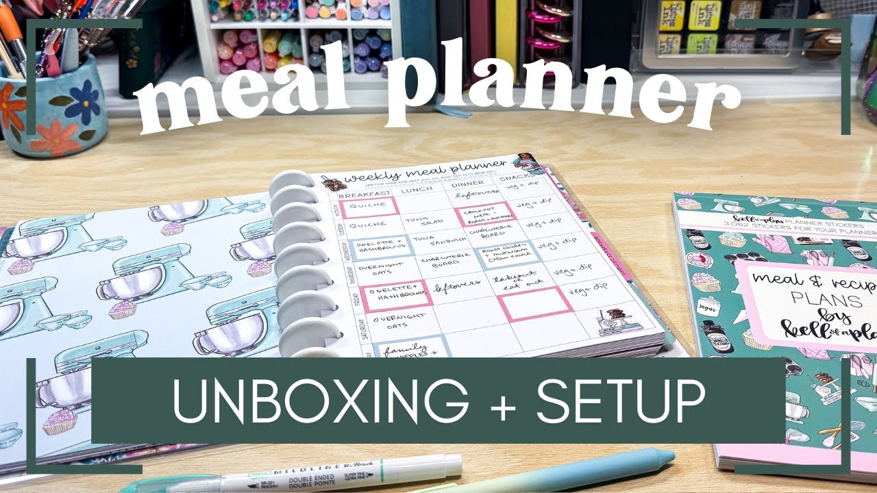 Unboxing and Testing the NEW kellofaplan Meal Planner! [November 2025]