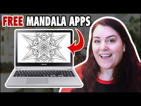 The BEST Mandala drawing apps online (FREE)