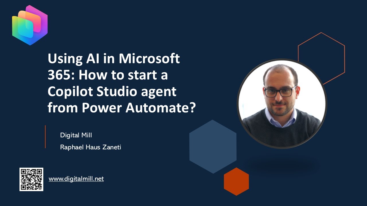 Using AI in Microsoft 365 How to start a Copilot Studio agent from Power Automate
