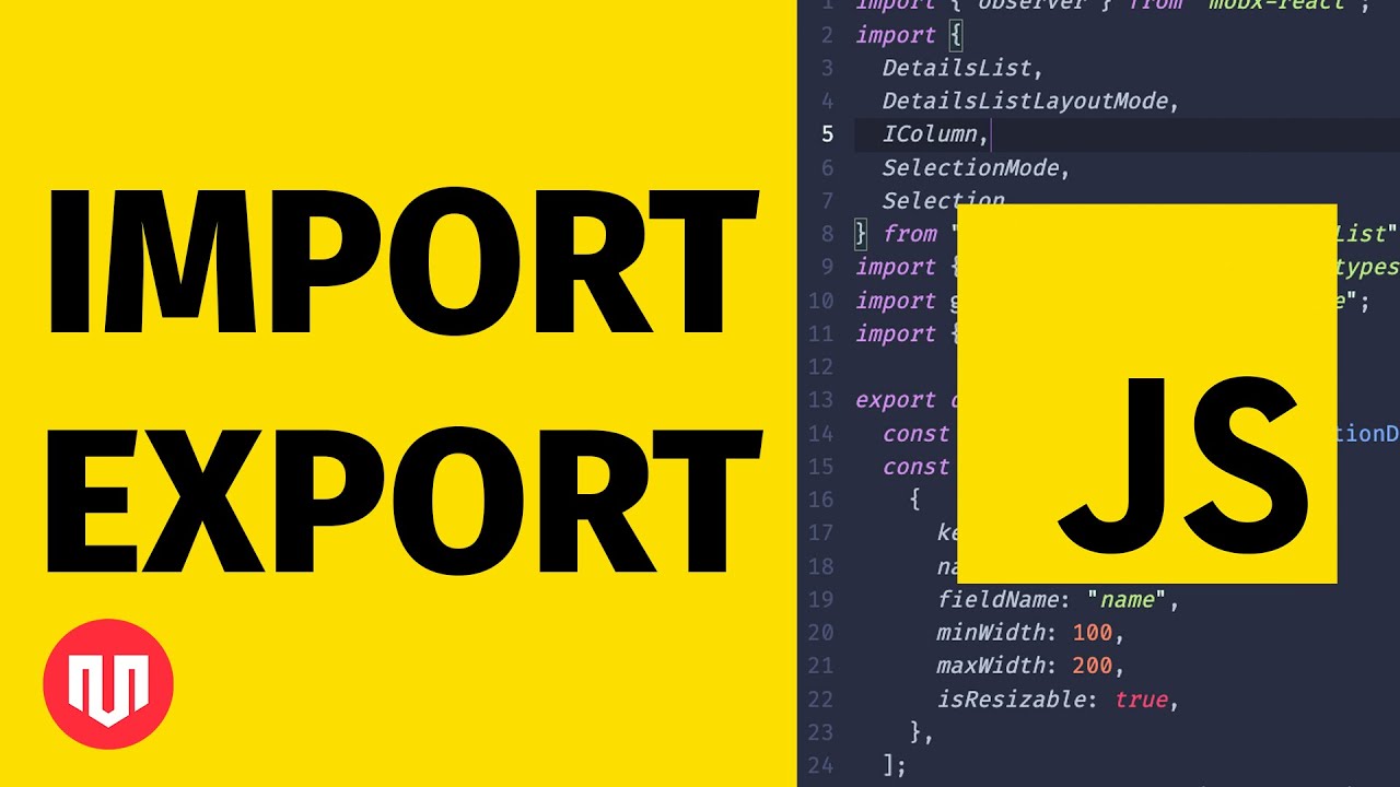 IMPORT Y EXPORT EN JAVASCRIPT | MANEJO DE MÓDULOS