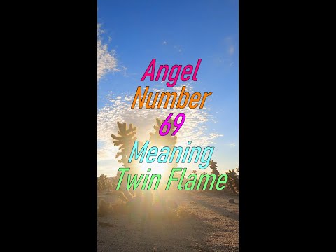 Angel Number 69 Meaning Twin Flame #shorts #spirituality #angelnumber #ascension