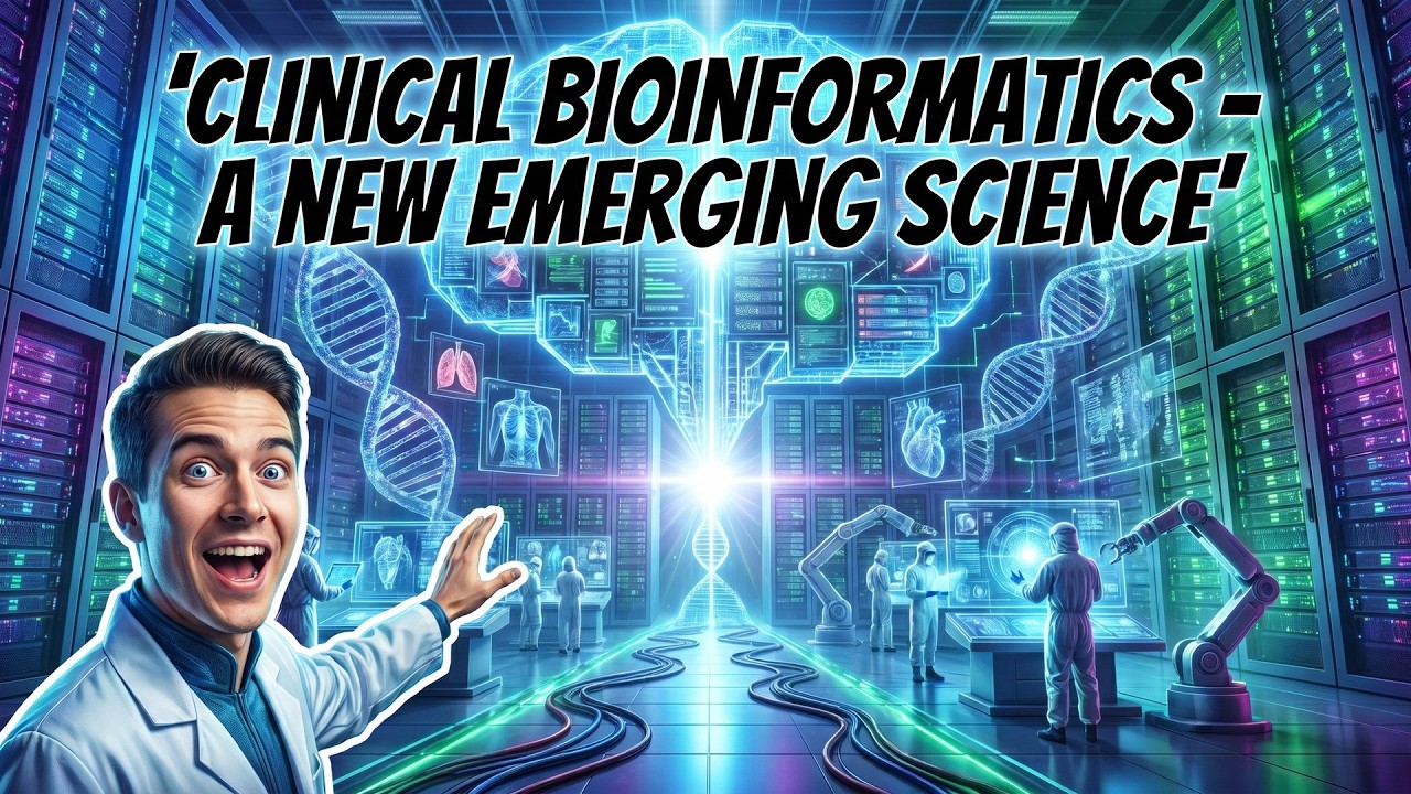 Clinical Bioinformatics - A New Emerging Science (13 Minutes)