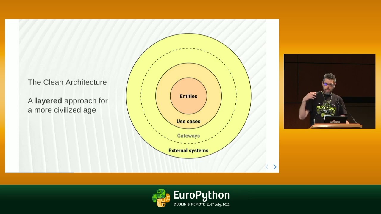 Clean Architectures in Python  presented by Leonardo Giordani
