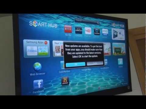 How to set up a Samsung 3D Blu-ray DVD Player and walk-through