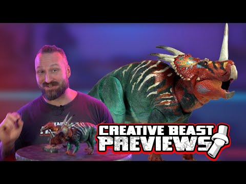 Beast of the Mesozoic Styracosaurus creative beast previews episode 2
