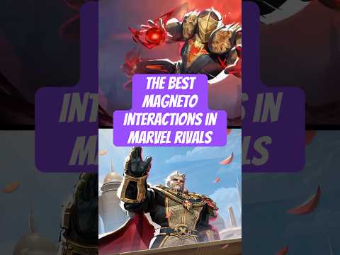 Magneto Interactions In Marvel Rivals (Iron Man, Winter Soldier, Luna Snow, Iron Fist)