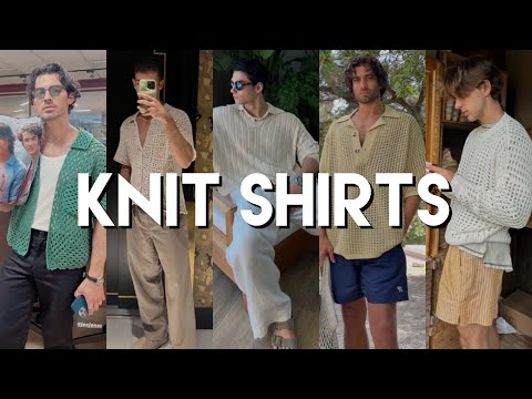 Men's Spring/Summer Fashion Trends 2024 | Knit Shirts | Fashion Style Blog