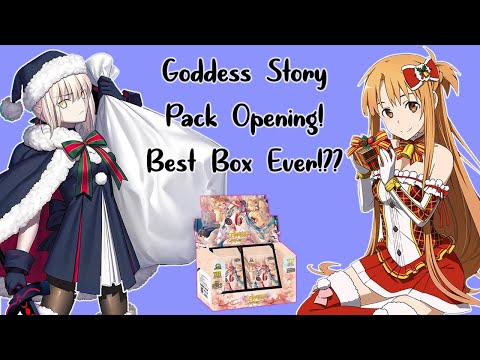 Goddess Story TCG Anime Cards - 10m01 Premium Box Opening !!