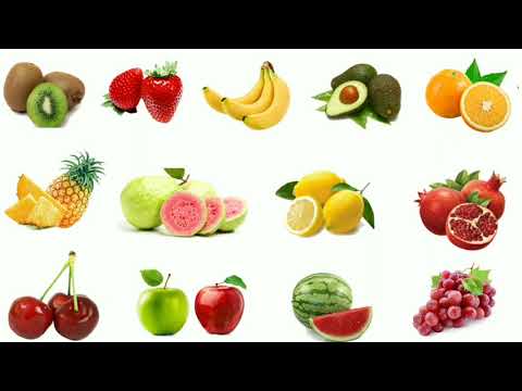 Belajar Mengenal Nama Buah-buahan l Fruits l bahasa inggris