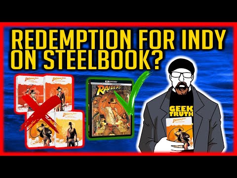 Second Chance For Indiana Jones 4k With A New Steelbook Release