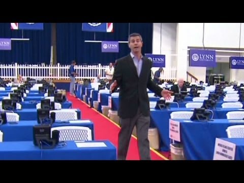 Beghind the scenes at the final 2012 presidential debate