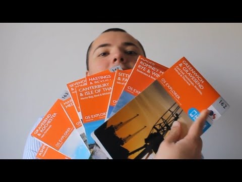 My Ordnance Survey Explorer Map Collection!