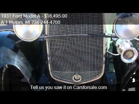 1931 Ford Model A Coupe for sale in Monroe, MI 48162 at the