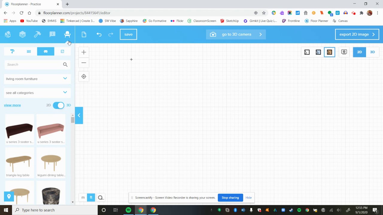 FloorPlanner: 2 Creating a New Design & The Dashboard