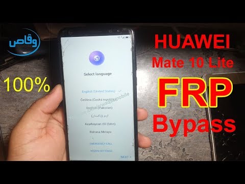 Huawei Mate 10 Lite RNE-L21 FRP/Google Lock Bypass Without Pc by waqas mobile
