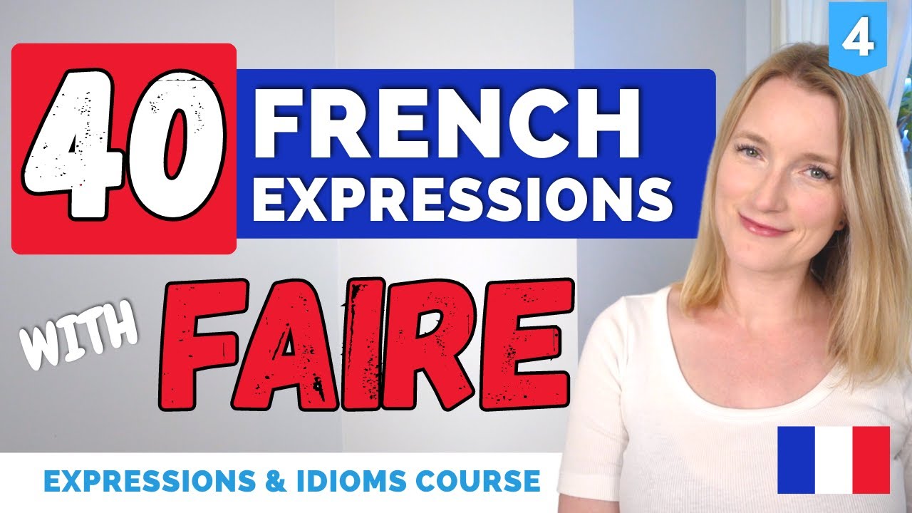 Expressions & Idioms Course - French Online Language Courses | The ...