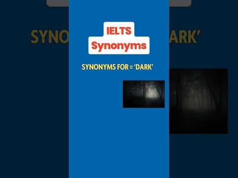 SYNONYMS FOR = βDARKβ #ielts #shorts #english #shortsvideo #youtubeshorts