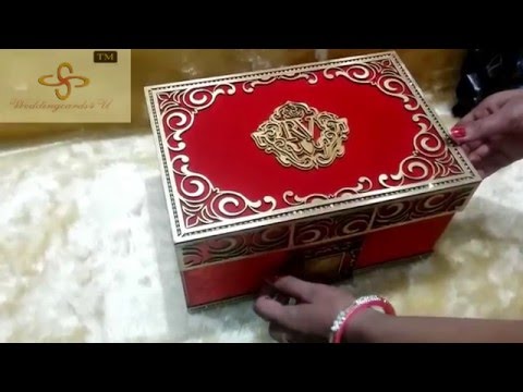 Box Wedding Cards at Best Price in India