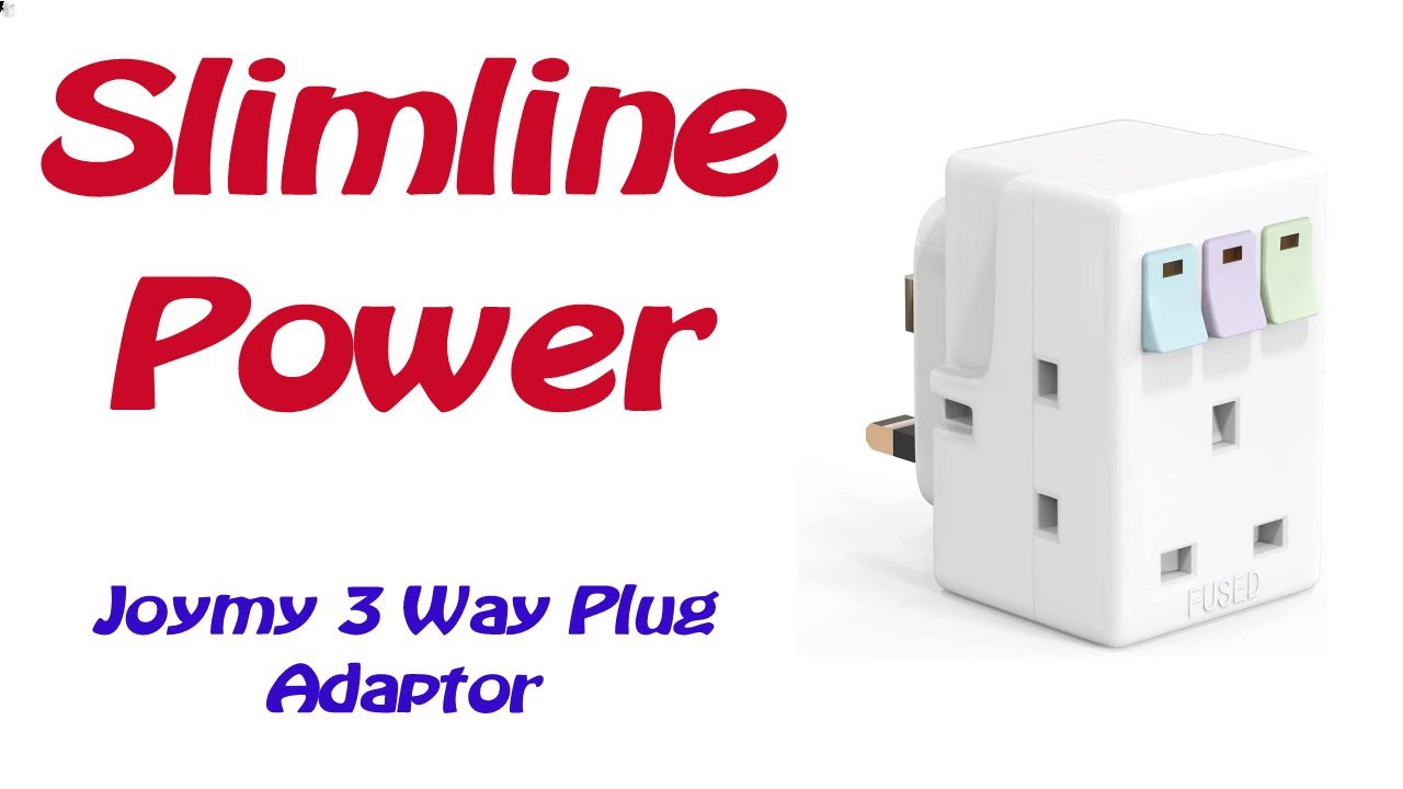 Joymy 3 Way Plug Adaptor