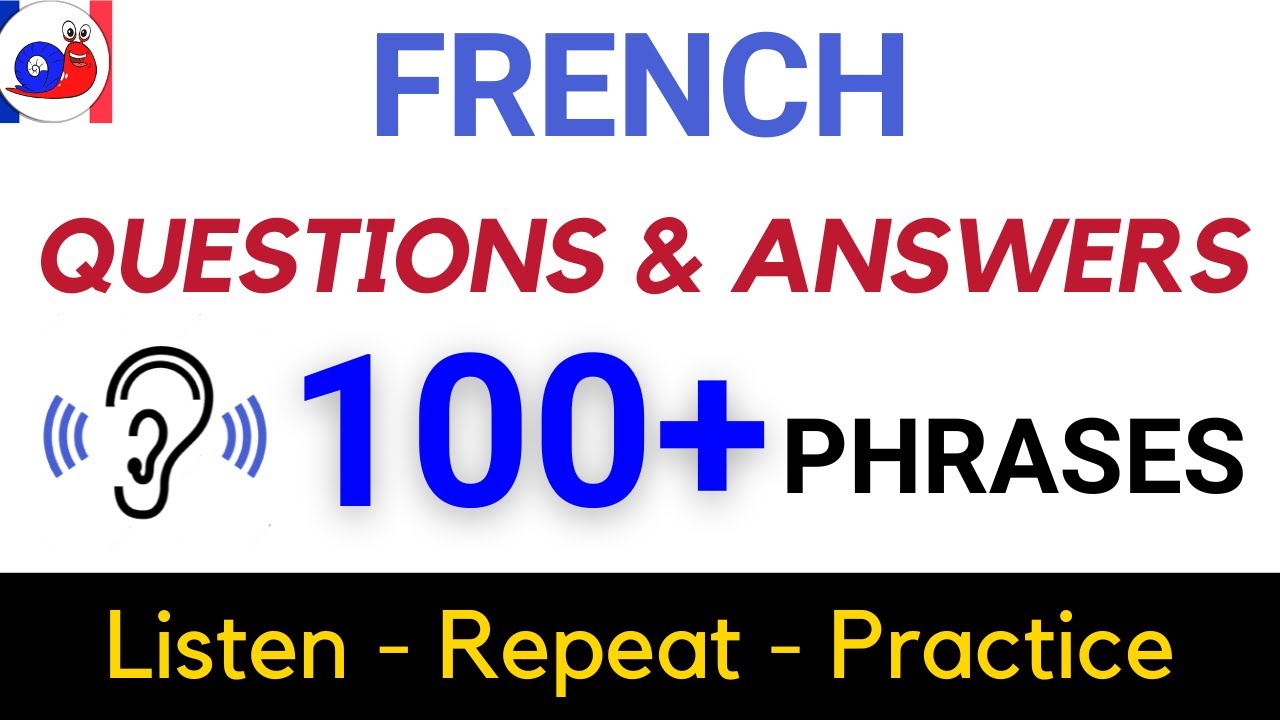 French Questions and Answers [Practice your listening]