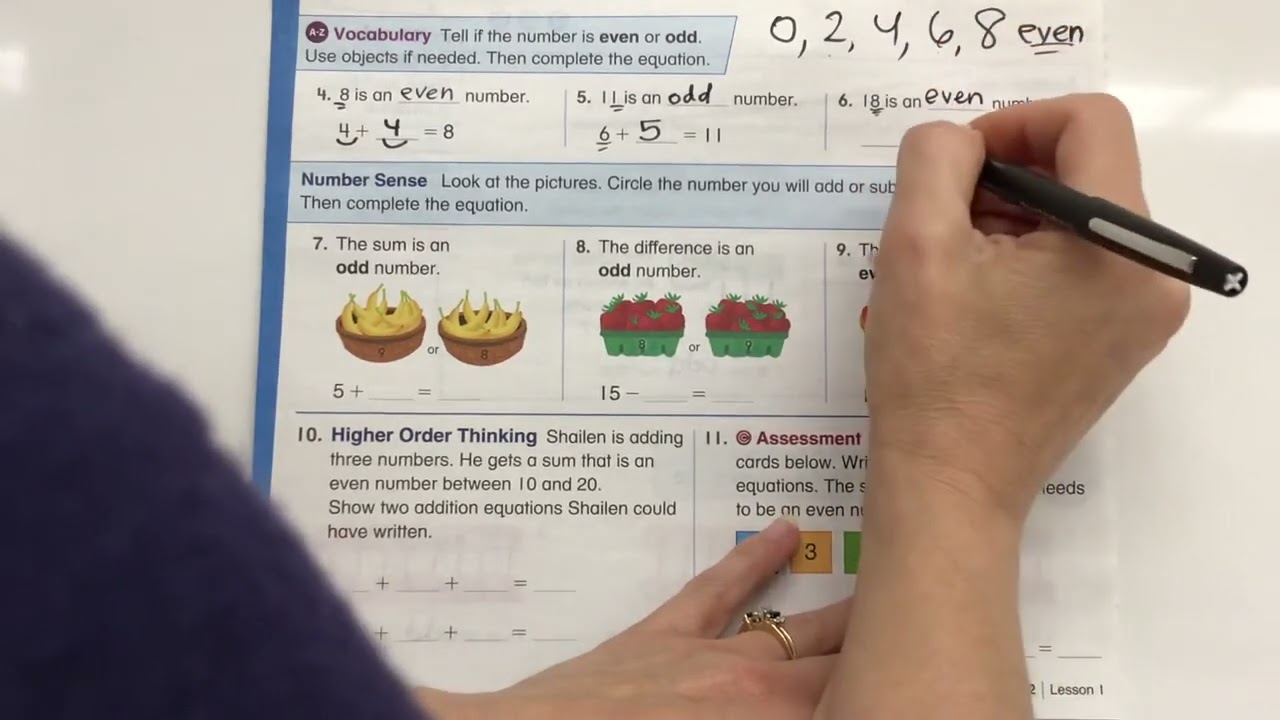 2nd grade math homework 2 1