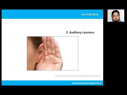 Lecture on Learning Styles