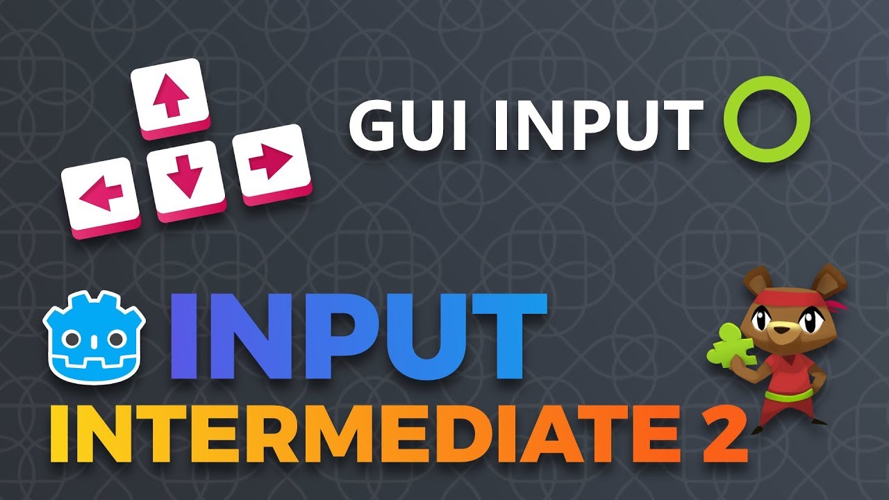 Intermediate Godot Input Tutorial 2: Gui Input and Control Nodes