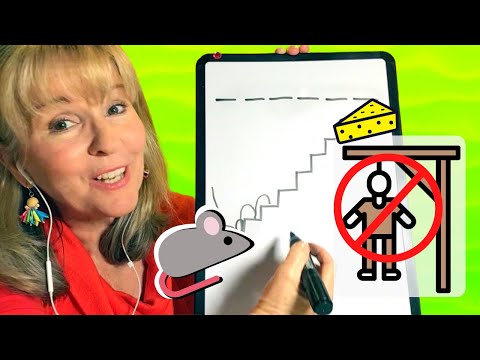 MOUSE & CHEESE (guess the word) GAME - alternative to HANGMAN GAME