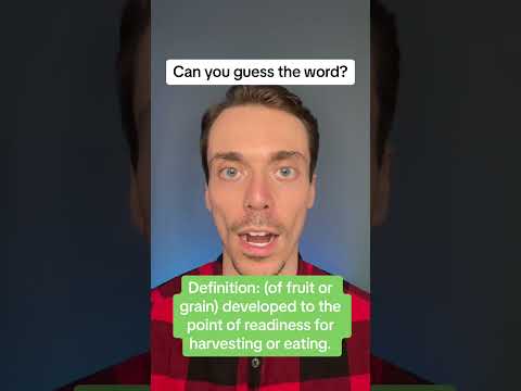 Can you guess the word in English?