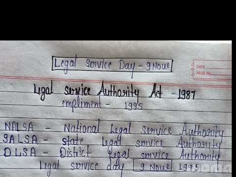 legal service authority NALSA SALSA DLSA
