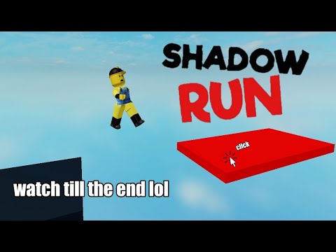 Steam Community :: Video :: Shadow run is a very hard game... (Roblox)