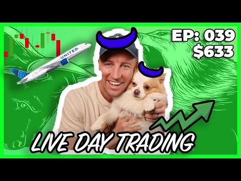 [LIVE] Day Trading $UAL on Webull Desktop (Prepared For Takeoff) | EP 039