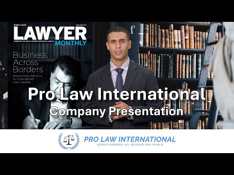 PRO LAW INTERNATIONAL - The International Legal Consultancy