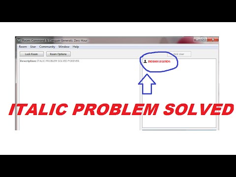 how to solve italic problem in gameranger (solved latest)