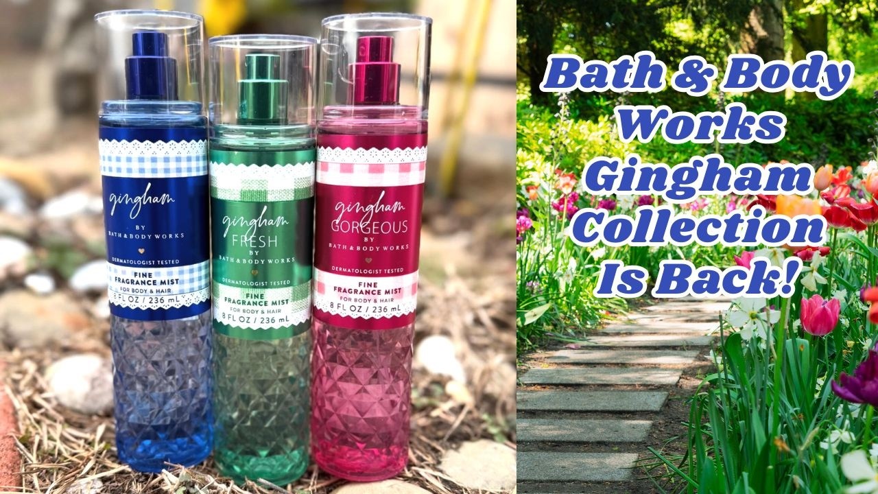 Bath & Body Works Gingham Collection Is Back!