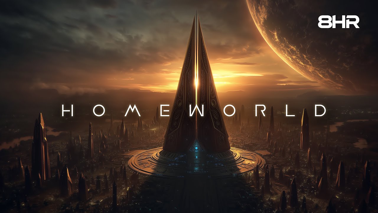 Homeworld || 8 Hours of Sci-Fi Ambient Soundscape for Sleep, Focus, or Reflection
