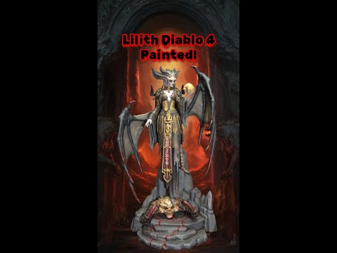 3d Resin Printed Diablo 4 Lilith Statue!