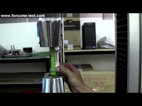 Tensile and elongation test