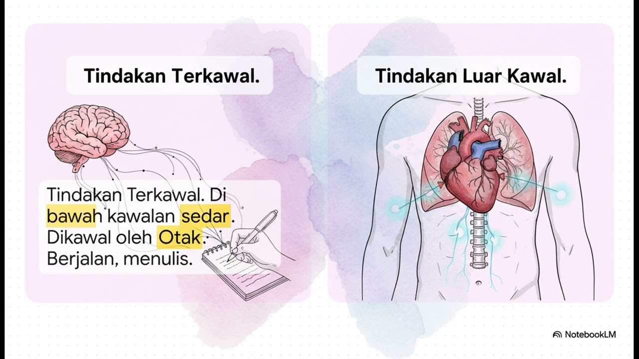 Nota Padu Sains Tingkatan 3 Bab 1 Rangsangan dan Gerak Balas