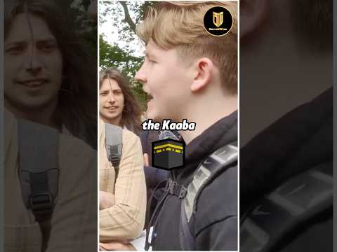 🕋 Christian Confronts Muslim About The Kaaba | Mansur | Speakers Corner #shorts