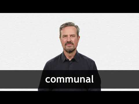 COMMUNAL definition and meaning | Collins English Dictionary
