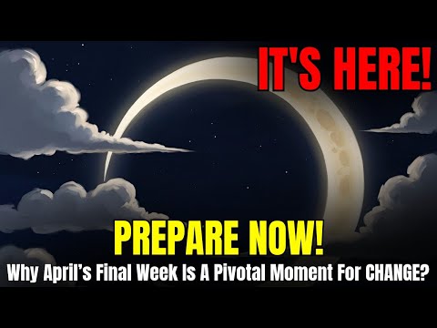 The Significance Of The Waning Crescent Moon! Why Aprilβs Final Week Is A Pivotal Moment For CHANGE?