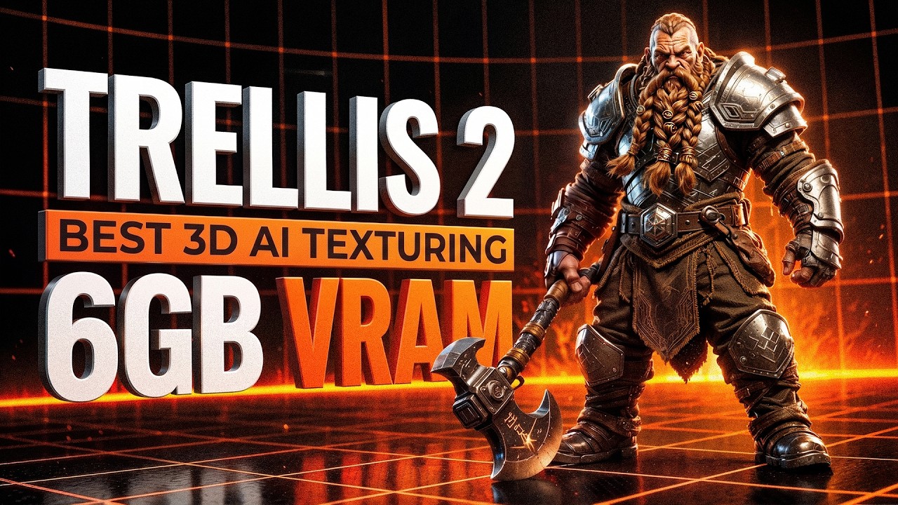 The Best Local 3D AI Texturing Workflow — On 6GB VRAM
