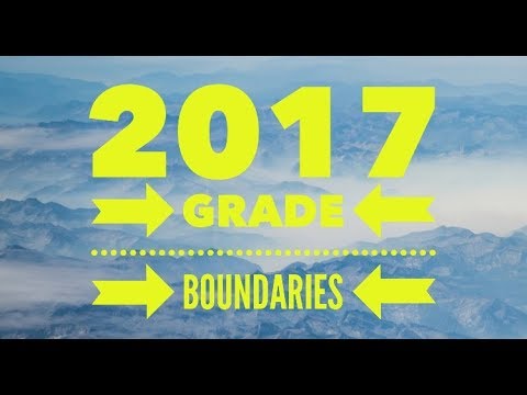 2017 AQA GCSE GRADE BOUNDARIES!