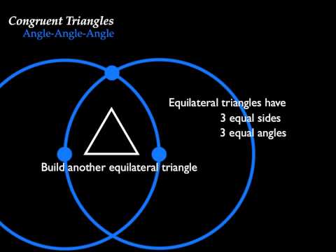 Is AAA (Angle-Angle-Angle) a Congruence Rule? - Expii