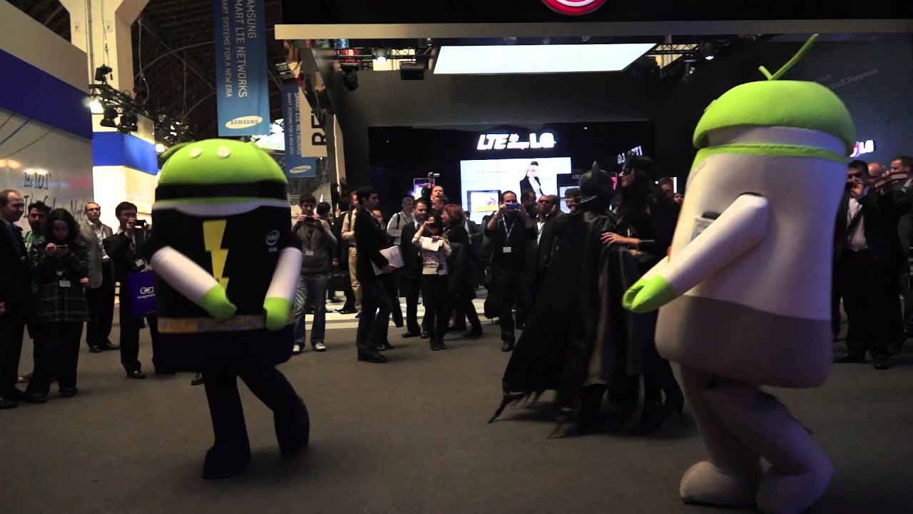 New Dancing Android - When Droid meet Batman