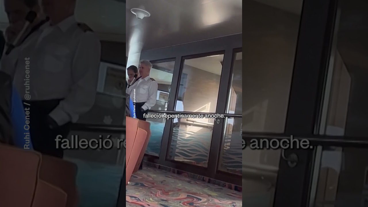 Capitán del crucero con hantavirus anuncia la muerte de un pasajero | Noticias Telemundo