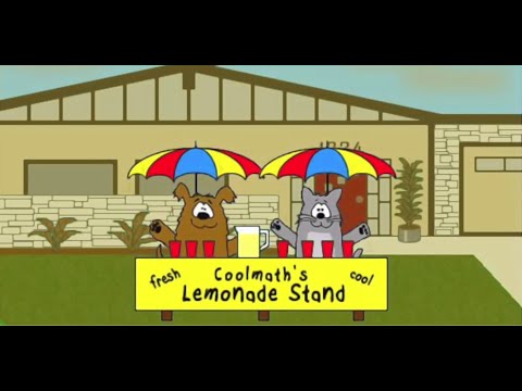 lemonade stand - 15 cent for 7 days - default recipe - coolmathgames
