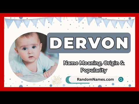 Dervon - Baby Boy Name Meaning, Origin & Popularity - RandomNames.com