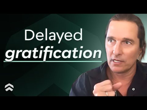Matthew McConaughey: "It's Hard To Know What To Commit To" - Part 1
